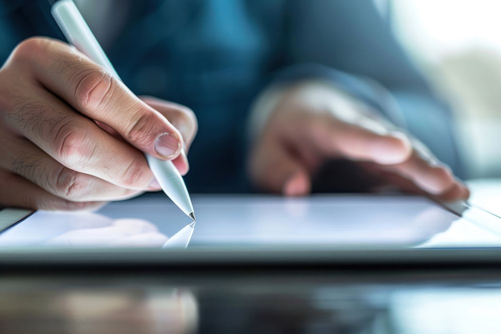 Writing tablet pen person human. | Free Photo - rawpixel