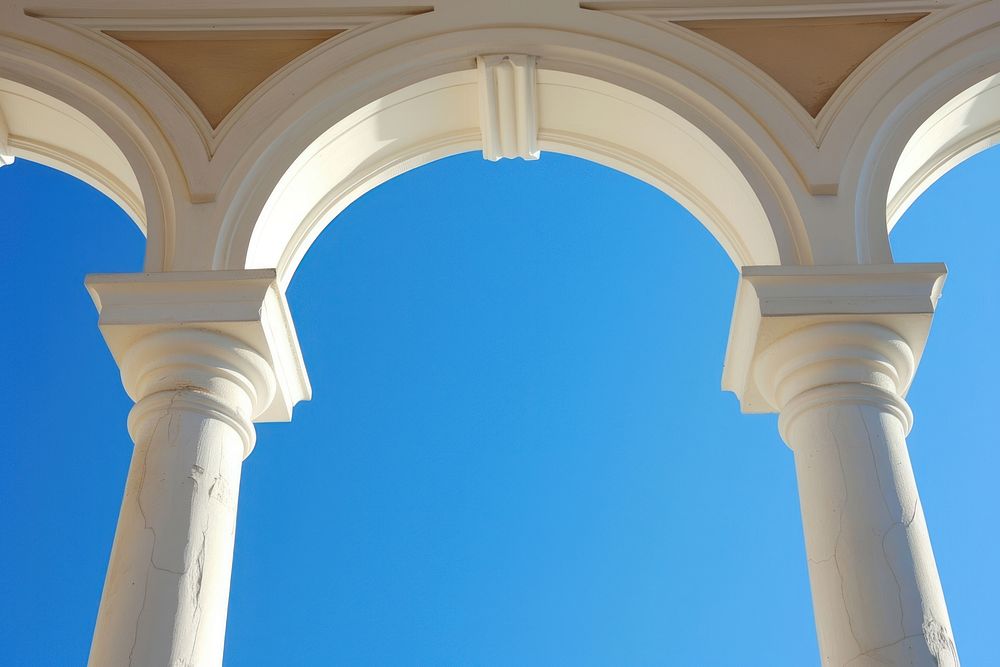 Antique pillar arch architecture arched | Free Photo - rawpixel