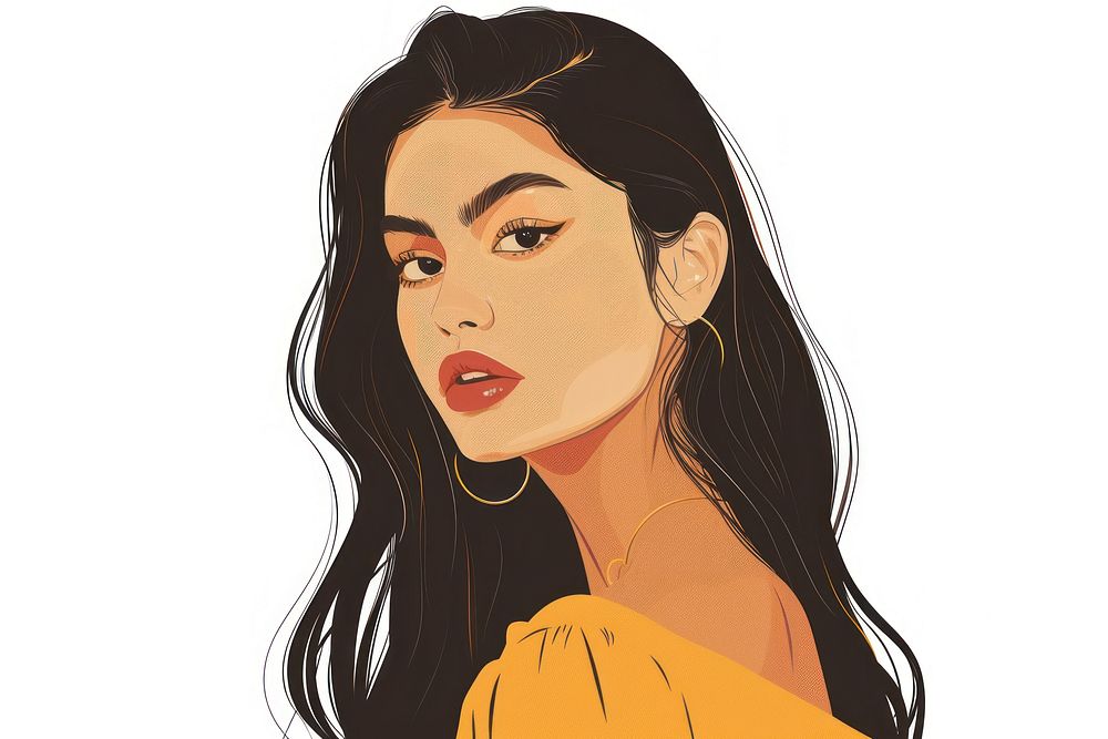 Fashion model portrait photography illustrated | Free Photo ...