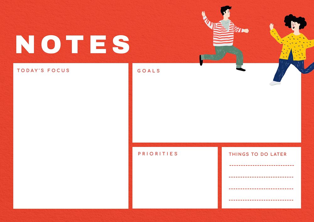 Notes planner template | Premium Photo - rawpixel