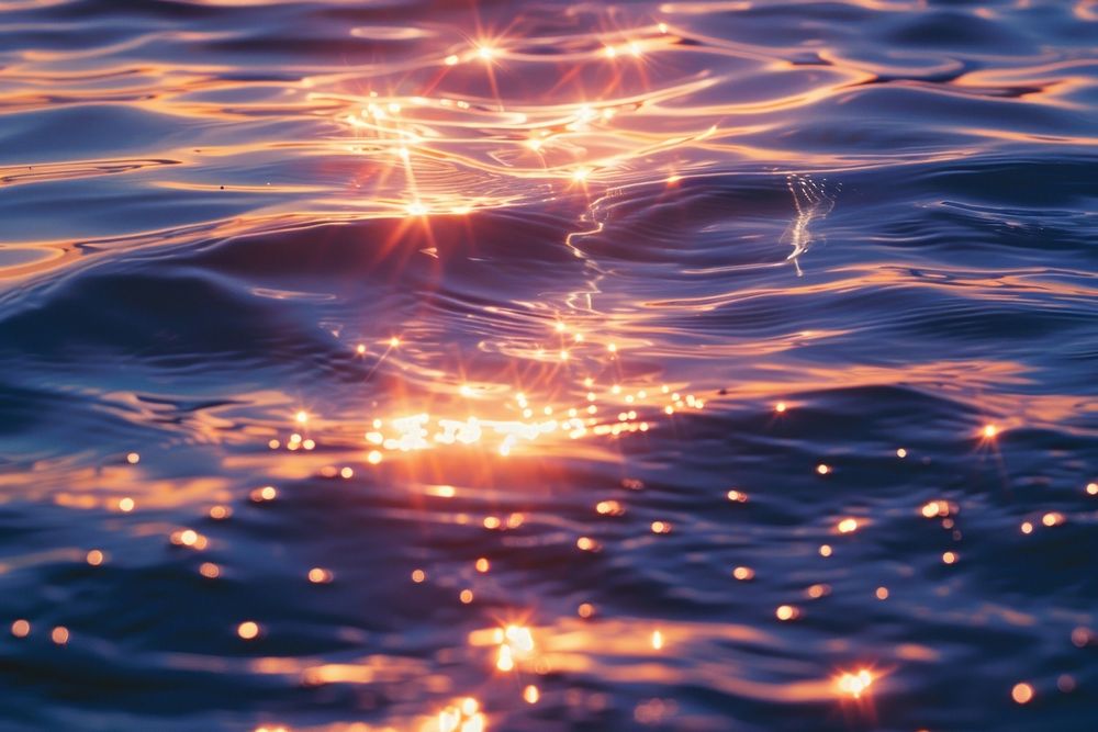 Water surface sunset light sea | Free Photo - rawpixel