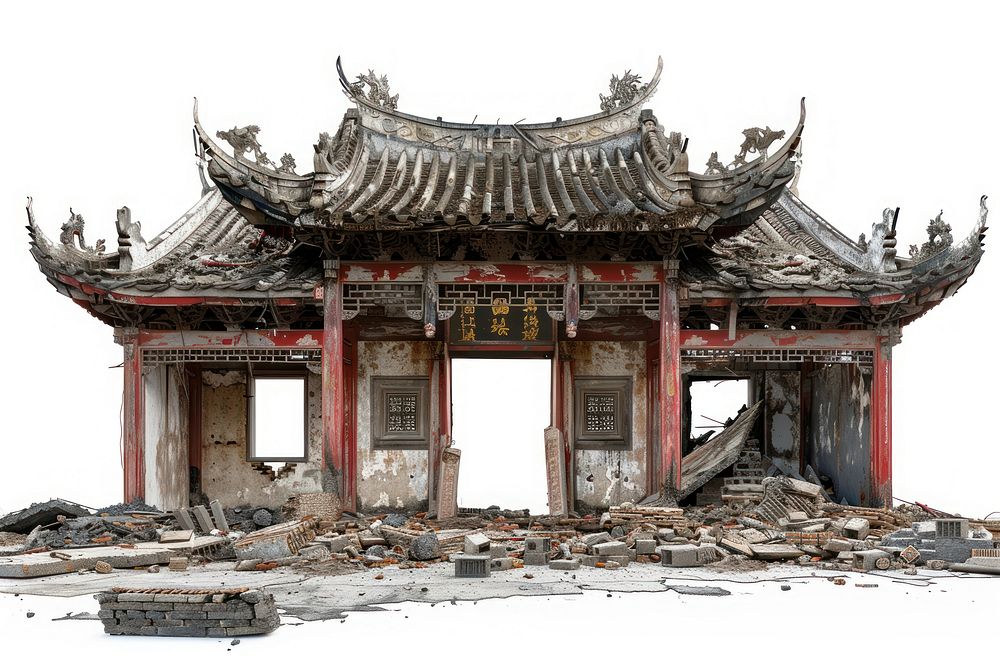 Temple destroyed building architecture. | Free Photo - rawpixel