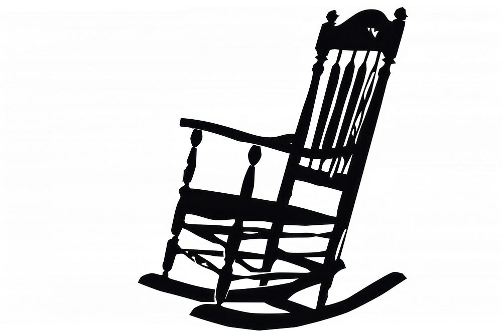 Rocking Chair Silhouette Images | Free Photos, PNG Stickers, Wallpapers ...