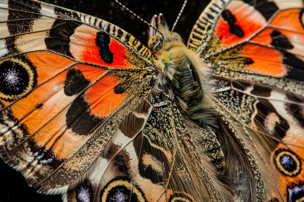 Painted lady Butterfly wing butterfly | Free Photo - rawpixel
