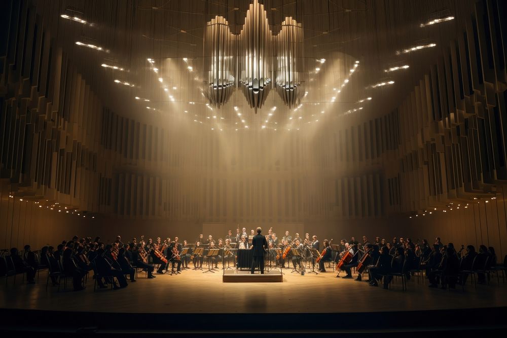 Orchestra stage orchestra recreation performer. | Free Photo - rawpixel