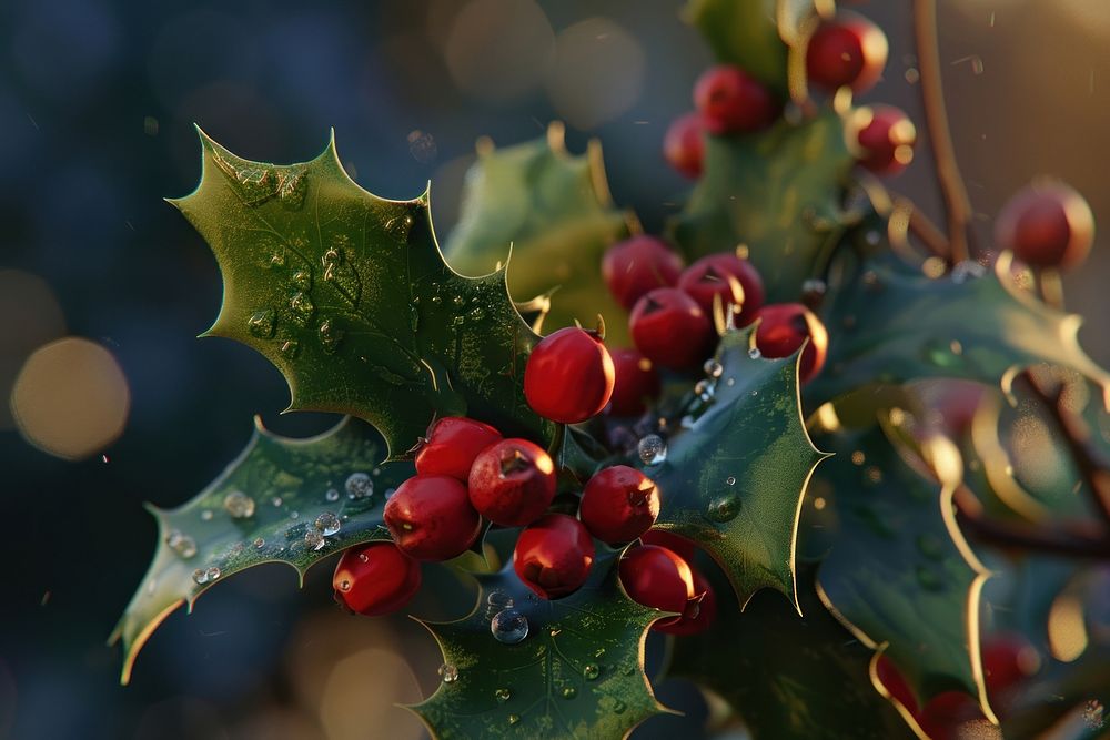 Holly outdoors produce blossom. | Free Photo - rawpixel