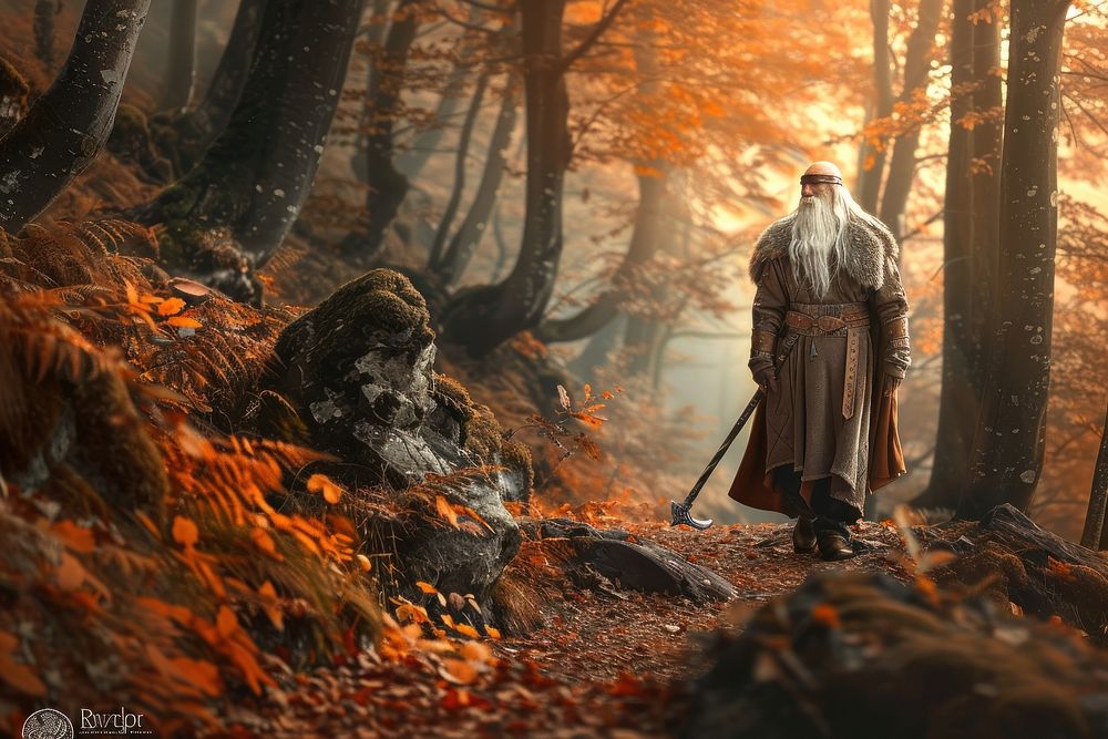 Wizard photography weaponry outdoors. | Free Photo - rawpixel