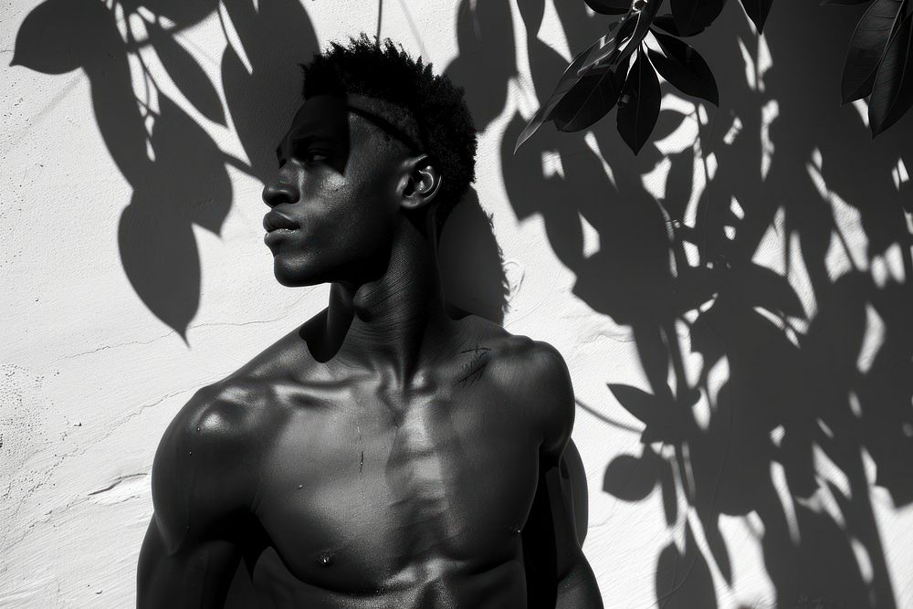 Black man photography portrait shoulder. | Free Photo - rawpixel