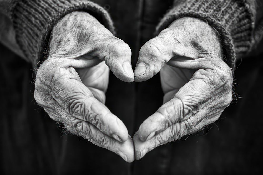 Hands making heart finger person | Free Photo - rawpixel