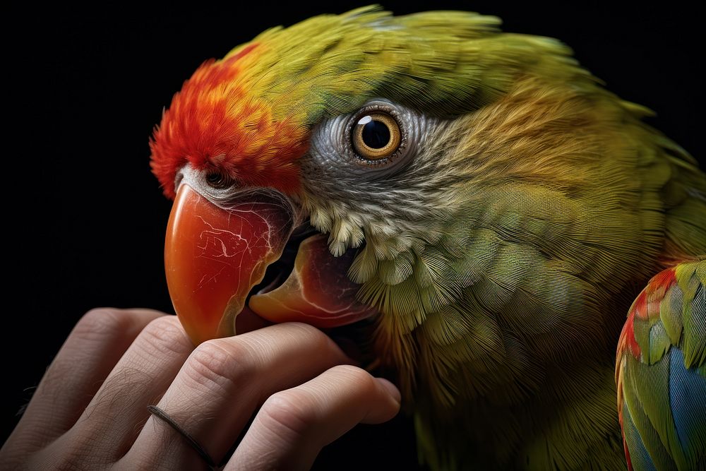 Parrot beak animal person | Free Photo - rawpixel