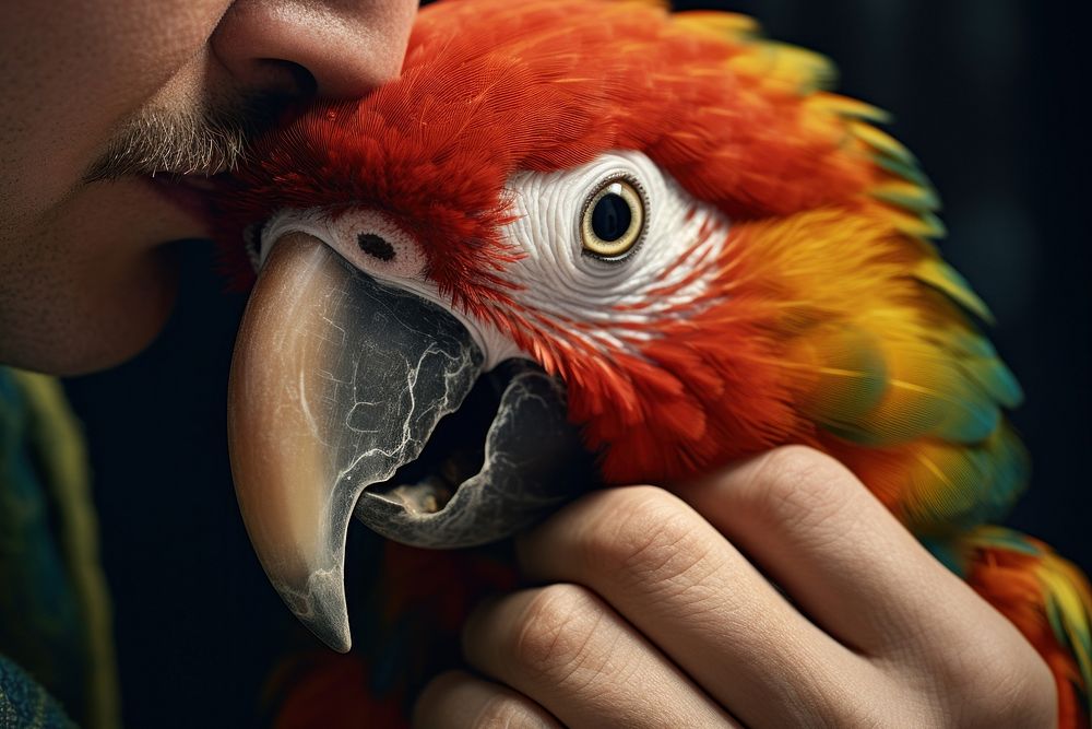 Parrot beak animal person. | Free Photo - rawpixel