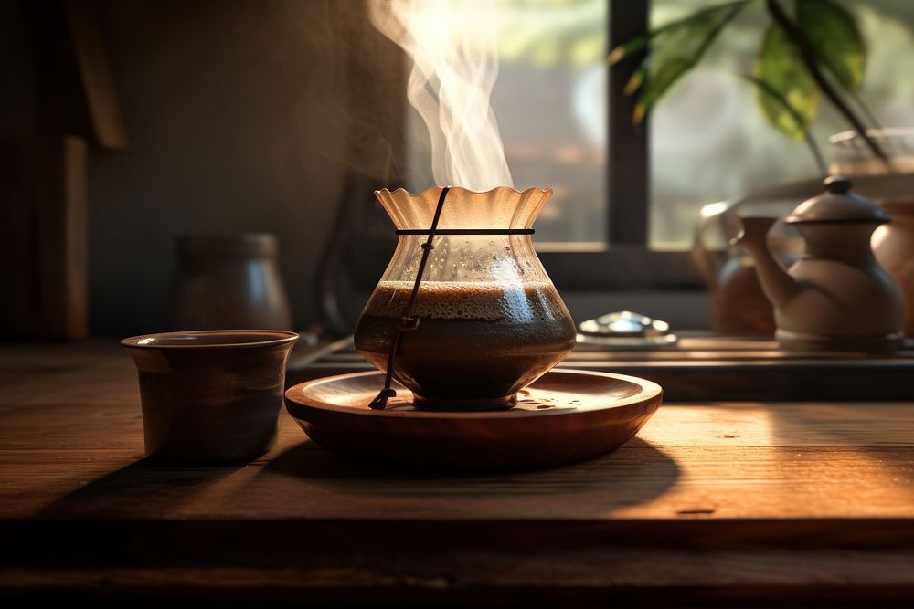 Traditional Japanese coffee brewing ceremony | Free Photo - rawpixel