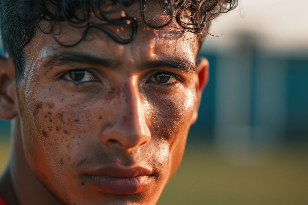 Latinx soccer player skin person | Free Photo - rawpixel