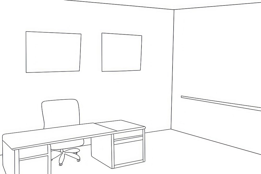 Office drawing art illustrated. | Free Photo Illustration - rawpixel