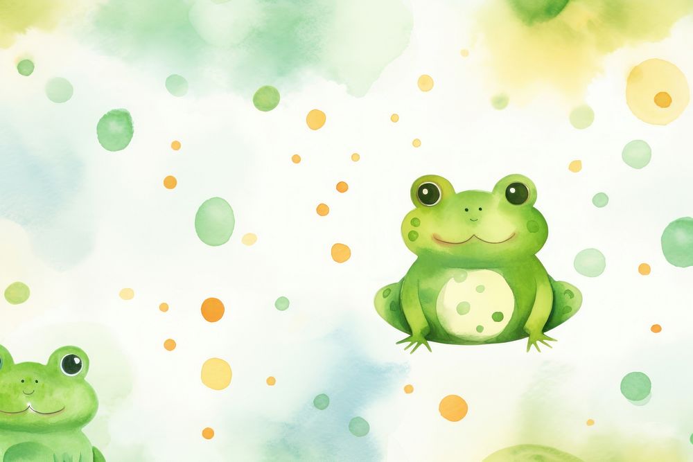 Frog pattern amphibian wildlife. | Free Photo Illustration - rawpixel