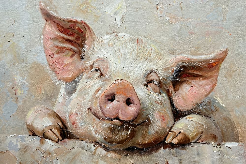 Close pale pig wildlife animal | Free Photo Illustration - rawpixel