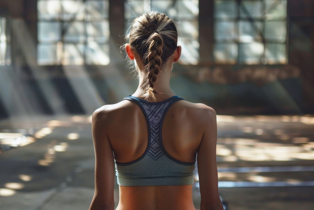 Beautiful athletic woman shoulder person | Free Photo - rawpixel