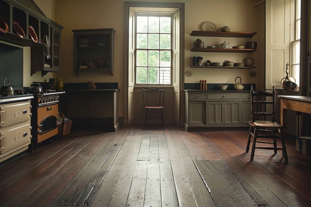 Kitchen colonial style architecture furniture | Free Photo - rawpixel