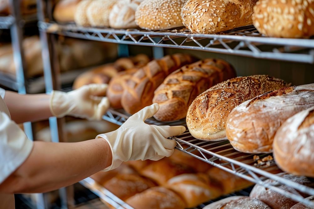 Woman hands cooking gloves bakery | Free Photo - rawpixel
