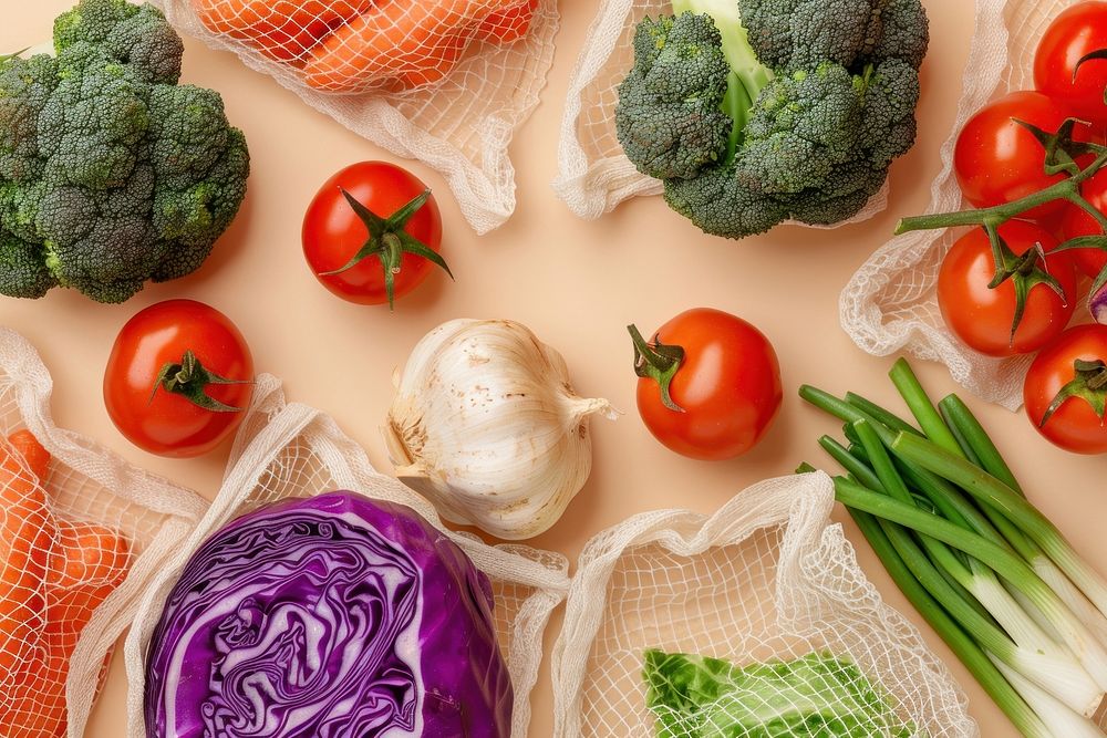 Vegetables net bags produce plant | Free Photo - rawpixel