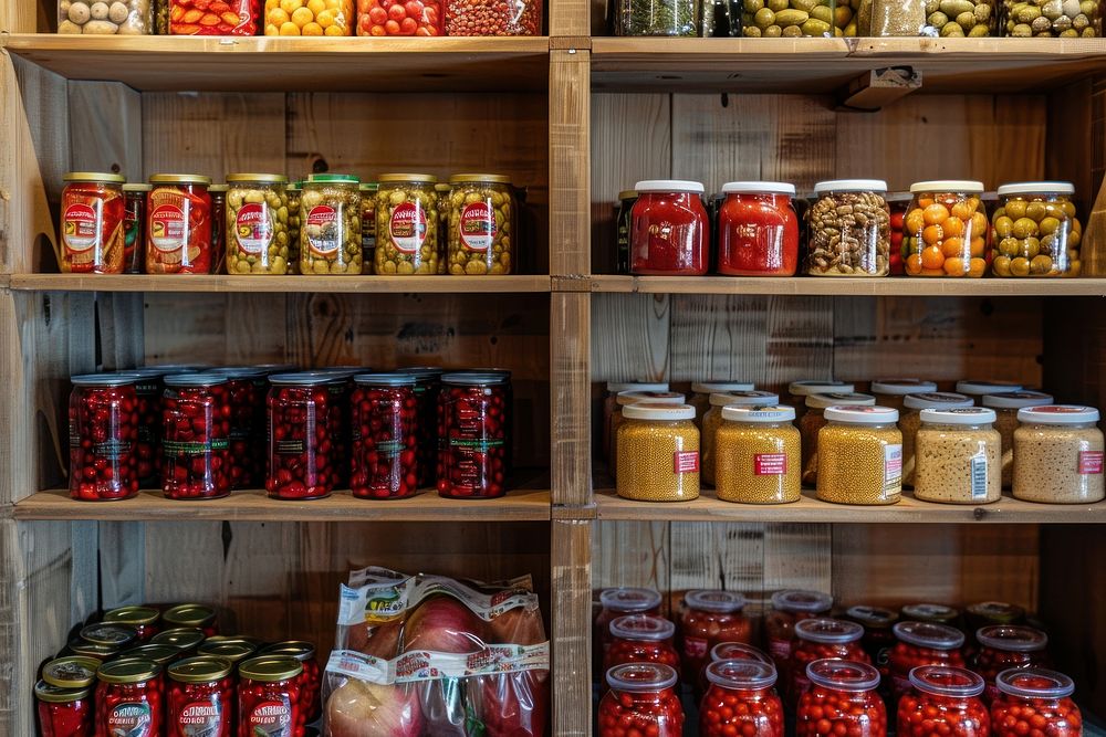 display canned food grocery store | Free Photo - rawpixel