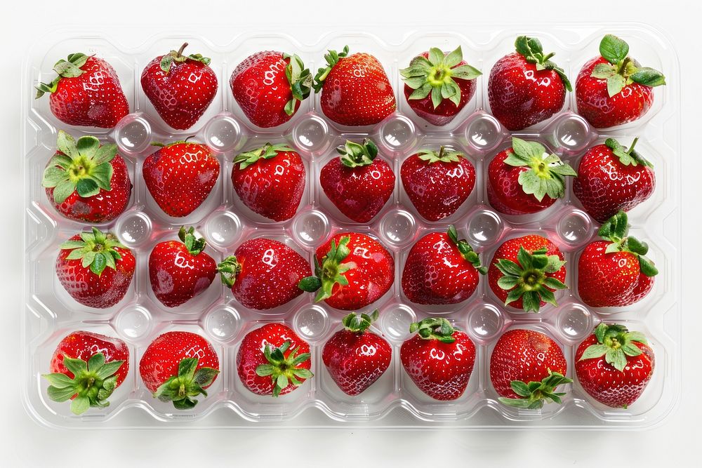 Strawberry produce fruit plant. | Free Photo - rawpixel
