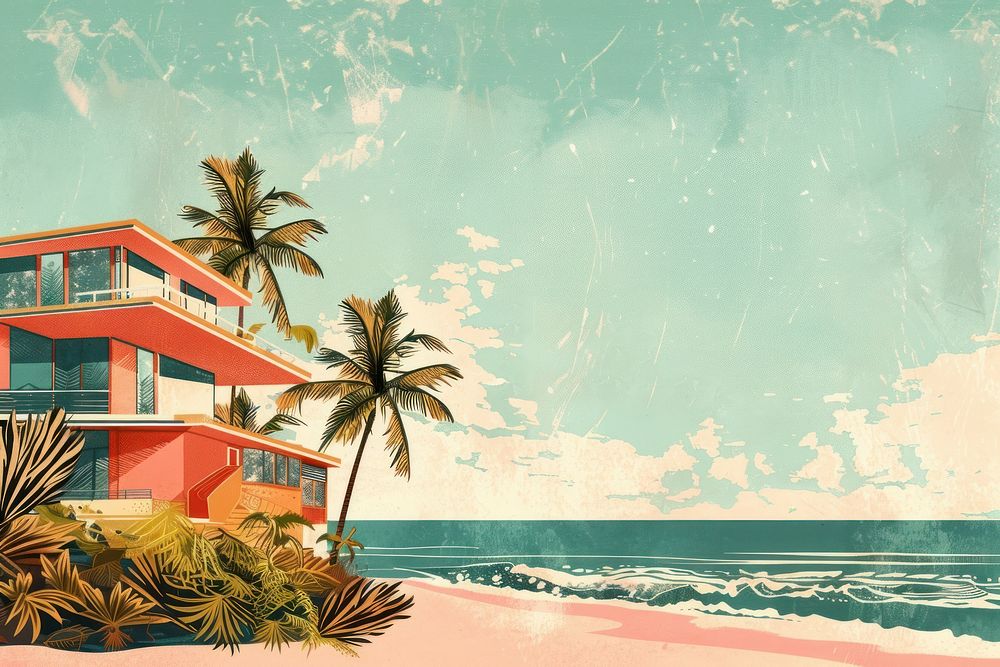 Sea architecture shoreline building. | Premium Photo Illustration ...