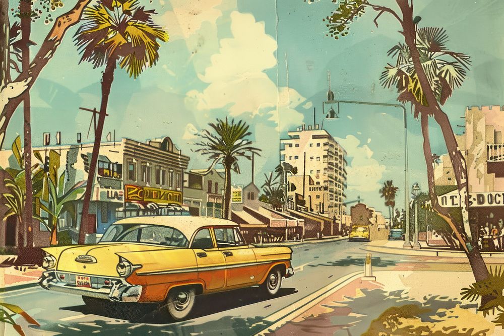 Car transportation neighborhood automobile. | Free Photo Illustration ...