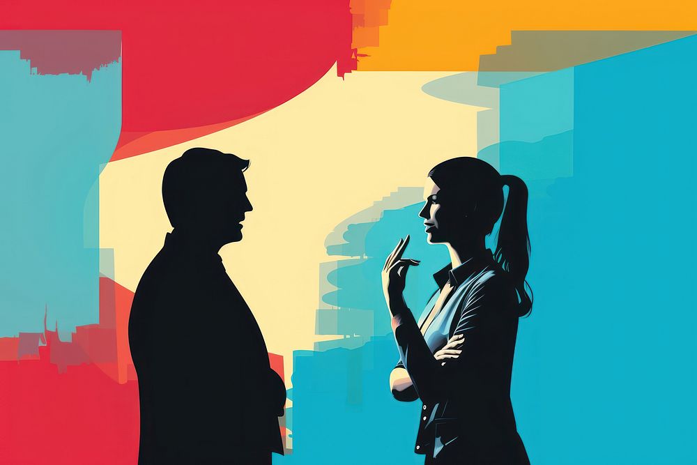 Conversation art performer person. | Free Photo Illustration - rawpixel