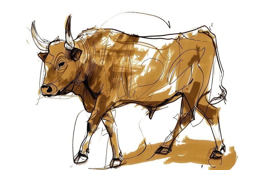 Bull livestock kangaroo wallaby. | Free Photo Illustration - rawpixel