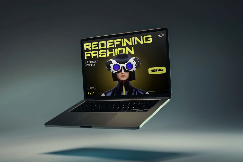 Floating Laptop Mockup Images | Free Photos, PNG Stickers, Wallpapers ...