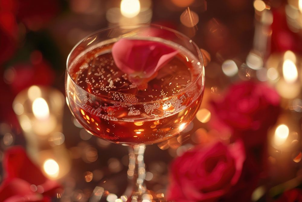 Rosy cocktail medication beverage alcohol. | Free Photo - rawpixel