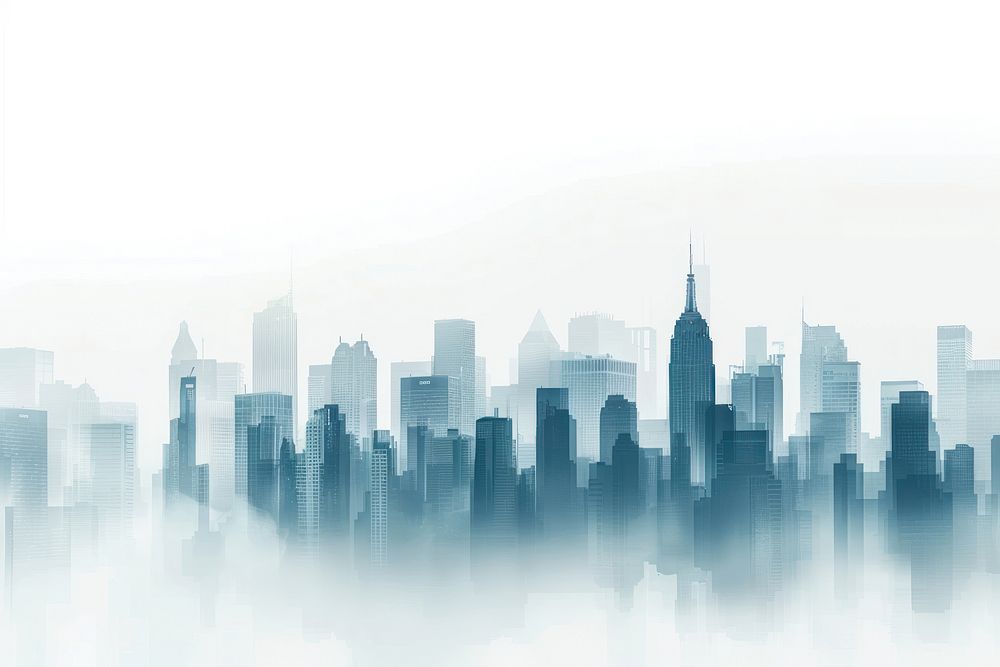 City building gradient background architecture | Premium Photo ...