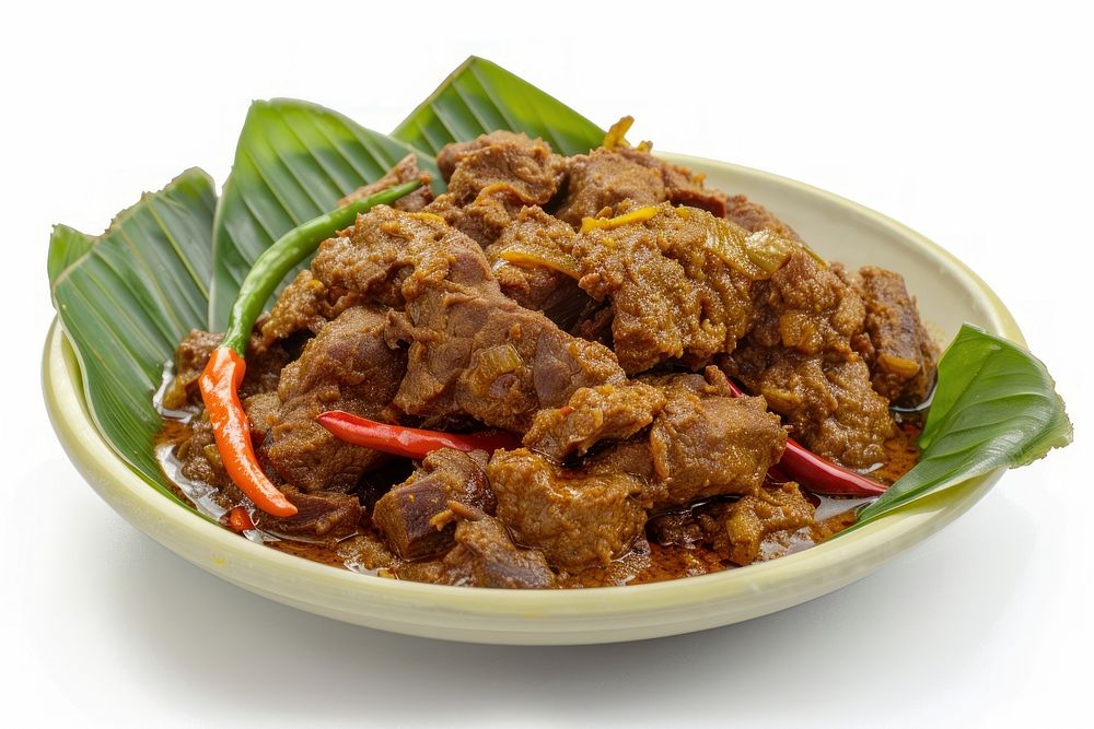 Beef stew rendang food mutton | Free Photo - rawpixel