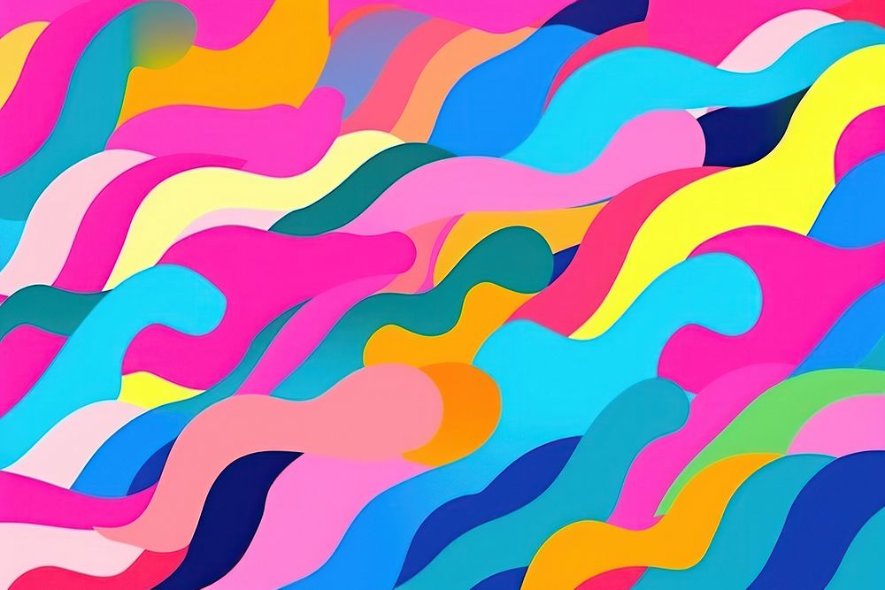 Wave Gender Equality pattern art | Free Photo Illustration - rawpixel