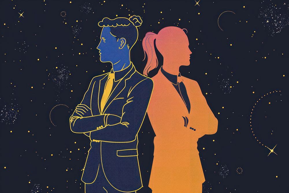 Surreal aesthetic symbolizing gender equality | Free Photo Illustration ...