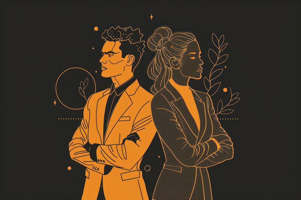 Surreal aesthetic symbolizing gender equality | Free Photo Illustration ...