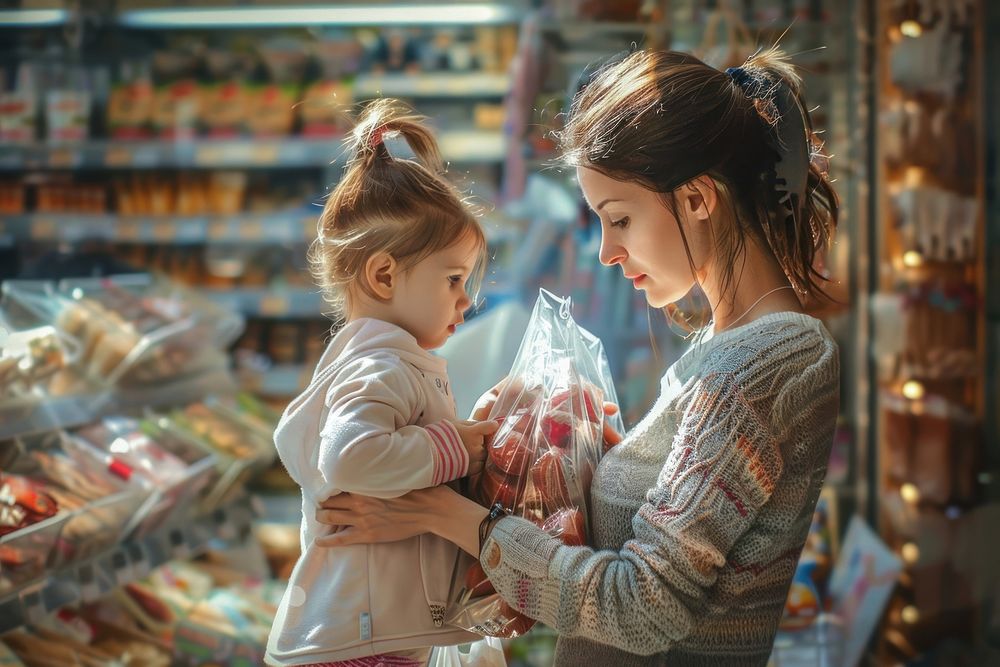 Child shop supermarket indoors. | Free Photo - rawpixel