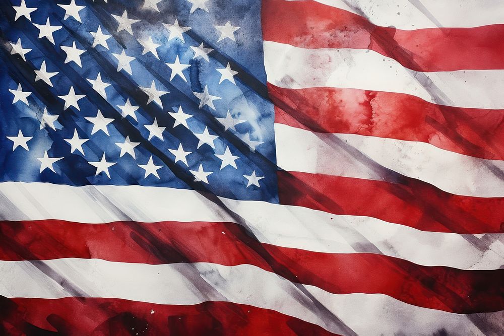 American Flag flag american flag. | Free Photo Illustration - rawpixel
