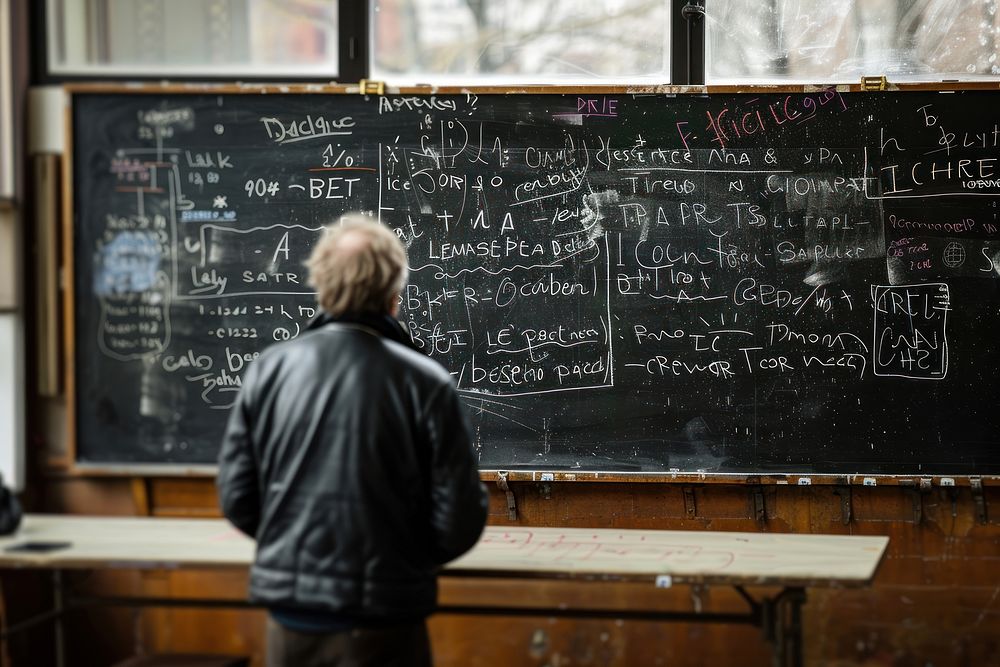 Drawing mathematics black board blackboard | Free Photo - rawpixel