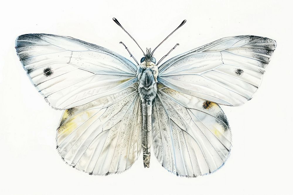 Butterfly invertebrate illustrated drawing. | Free Photo Illustration ...