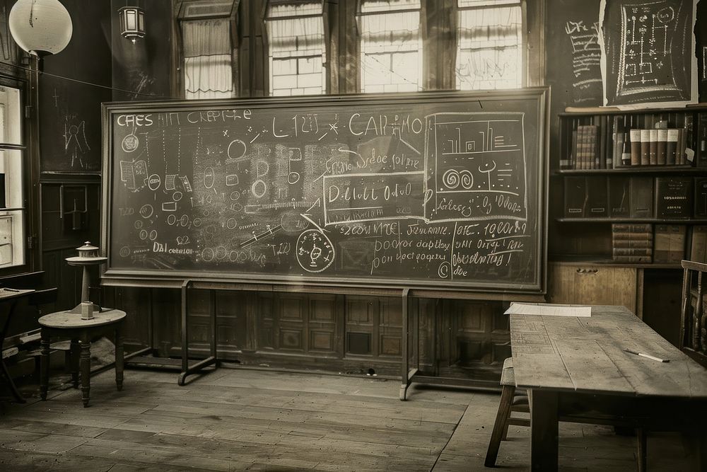 Drawing mathematics black board classroom | Free Photo - rawpixel