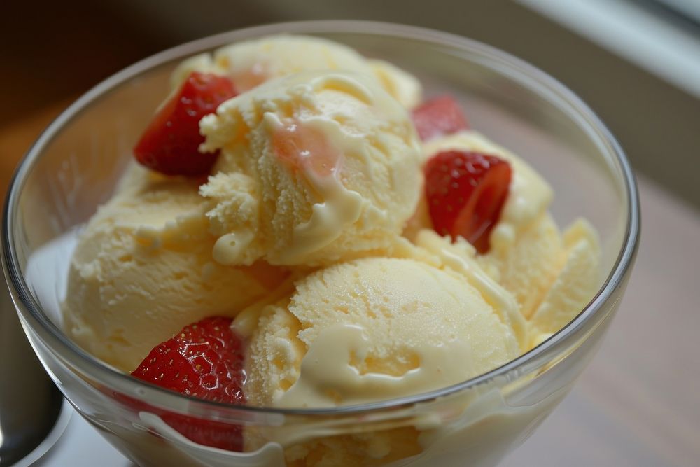 Parfait dessert ketchup sundae. | Free Photo - rawpixel