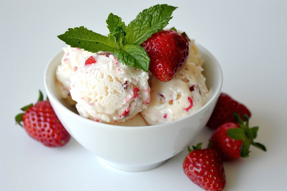 Parfait dessert sundae cream. | Free Photo - rawpixel