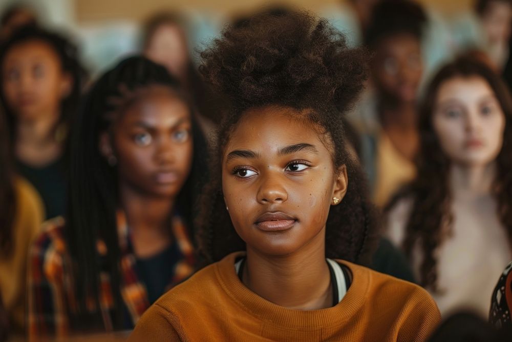 Black girl Students classroom photo | Free Photo - rawpixel