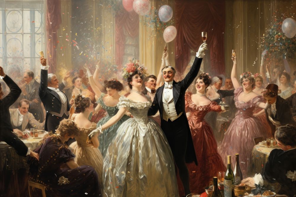 Celebration painting art man | Free Photo Illustration - rawpixel