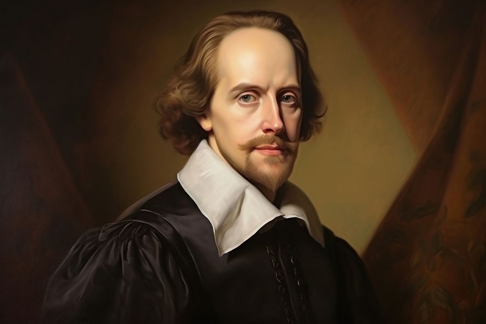 Shakespeare painting art man. | Free Photo Illustration - rawpixel