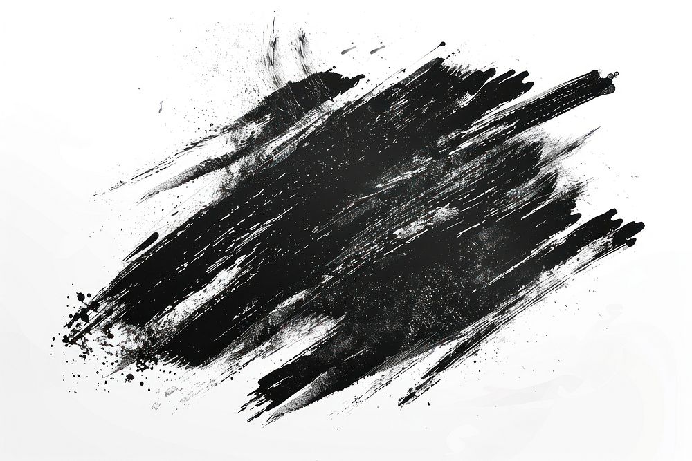 paint brush stroke drawing illustrated | Free Photo Illustration - rawpixel