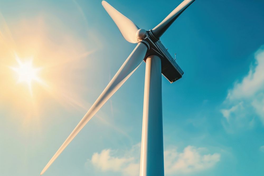 Wind-turbine outdoors windmill machine. | Free Photo - rawpixel