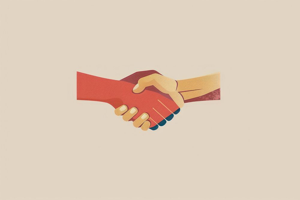 Handshaking handshake person human. | Free Photo Illustration - rawpixel